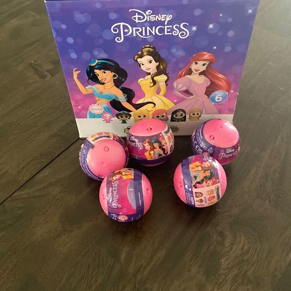 Disney | Toys | Disney Princess Mashems Squishy Blind Ball 5 Balls ...